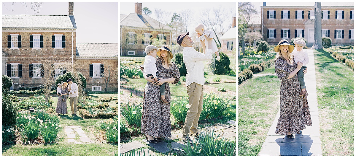 Richmond Family Photo Sessions Chatham Manor Fredericksburg
